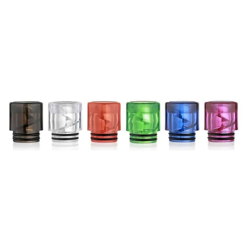 Durable 810 Anti Spit Plastic Drip Tips | E-Liquids UK