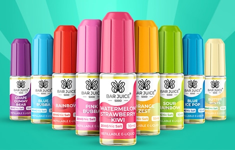 E-LIQUIDS UK | Popular Online Vape Shop | Free UK Delivery!