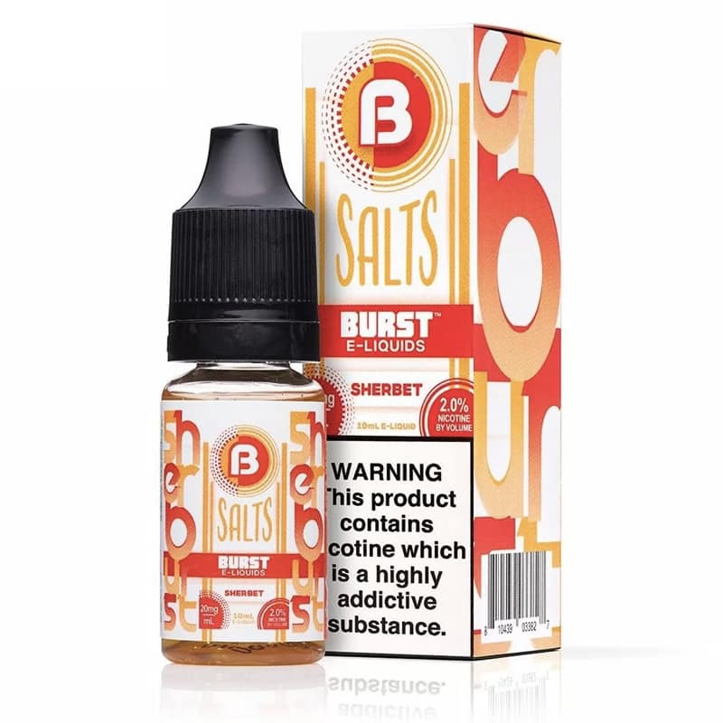Sherbet Burst 10ml By Burst Salts | E-Liquids UK