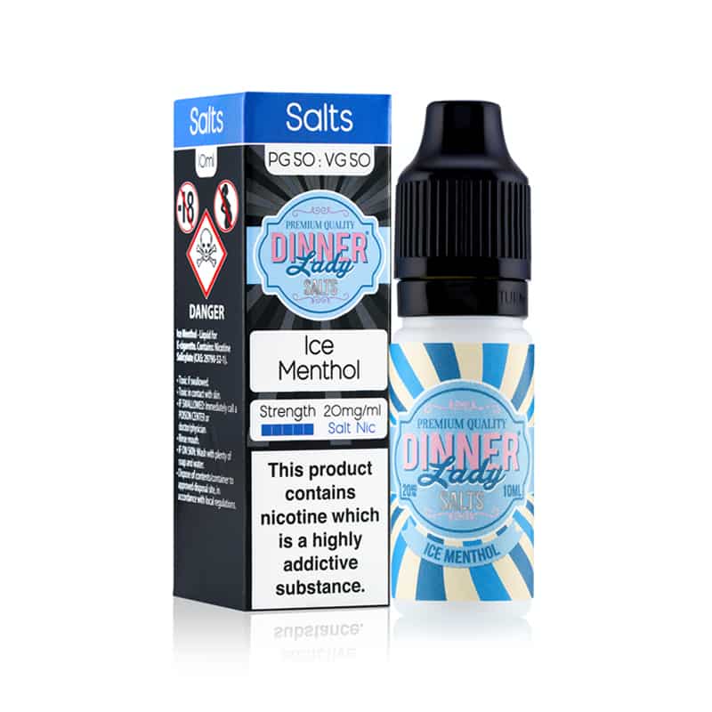 Ice Menthol By Dinner Lady Salts | E-Liquids UK