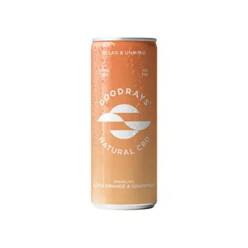 Goodrays 30mg CBD Blood Orange & Grapefruit Seltzer 250ml | E-Liquids UK