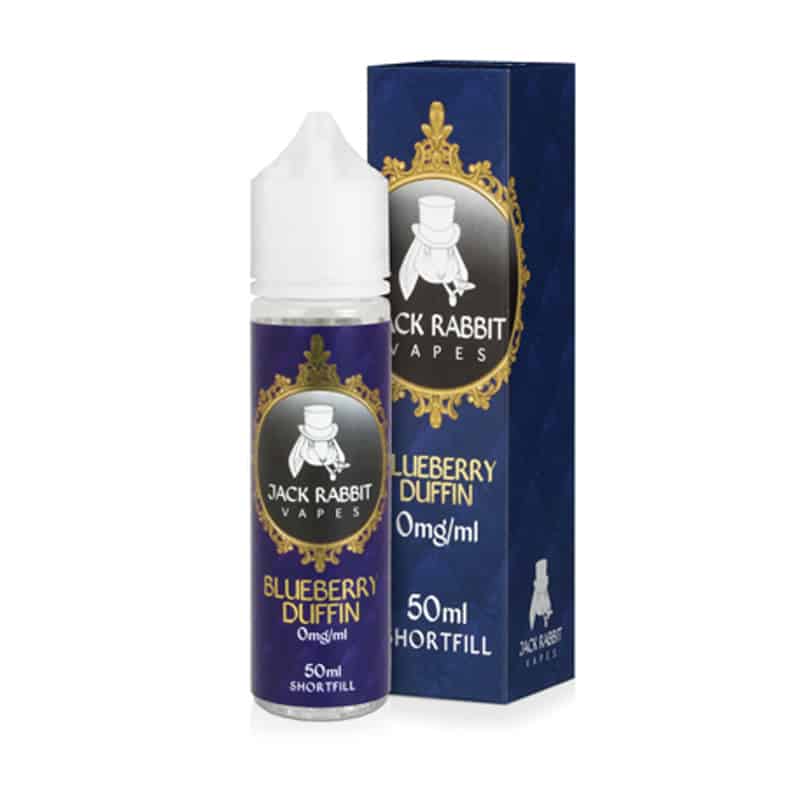 Blueberry Duffin 50ml 0mg Short Fill By Jack Rabbit Vapes | E-Liquids UK