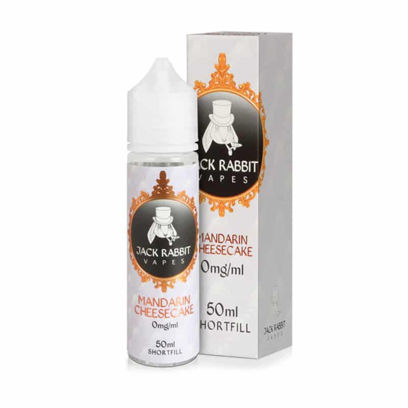 Mandarin Cheesecake 50ml Short Fill By Jack Rabbit Vapes | E-Liquids UK