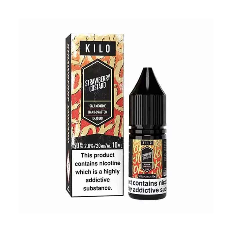 Strawberry Custard By Kilo Salts | E-Liquids UK
