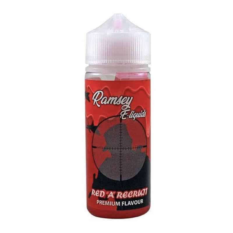 Red "A" Recruit 100ml 0mg By Ramsey E-Liquids | E-Liquids UK