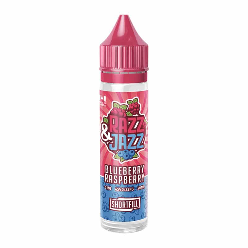 Blueberry Raspberry 50ml Short Fill By Razz & Jazz | E-Liquids UK