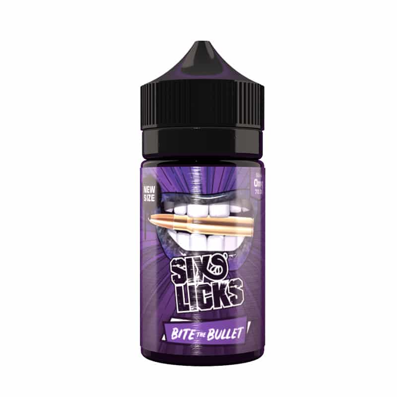 Bite The Bullet 50ml 0mg By Six Licks | E-Liquids UK