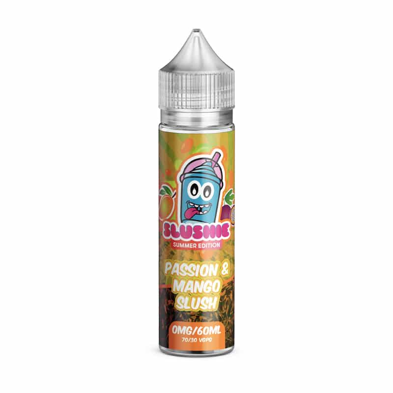 Passion & Mango Eliquid 0mg Short Fill By Slushie | E-Liquids UK